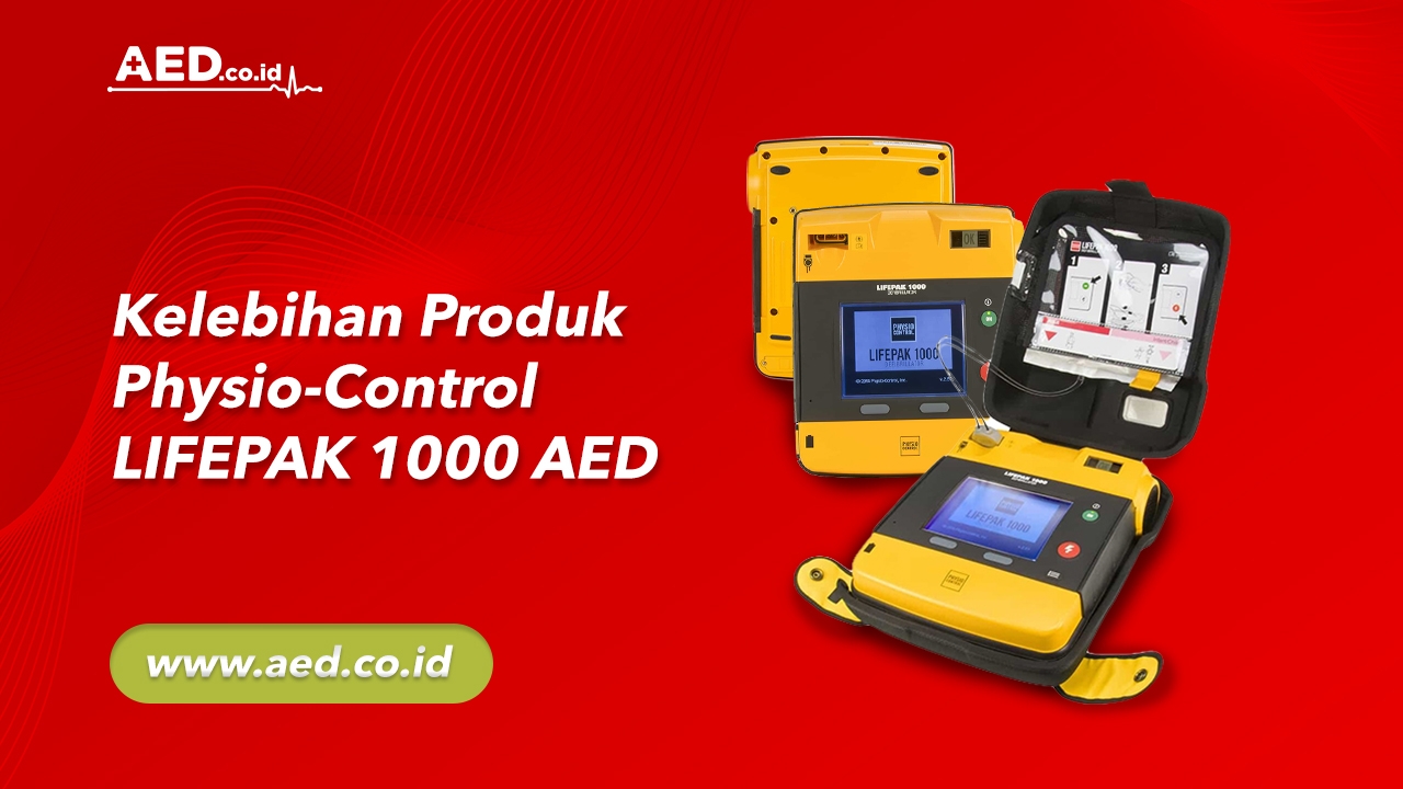 Kelebihan Produk Physio-Control LIFEPAK 1000 AED - AED Indonesia