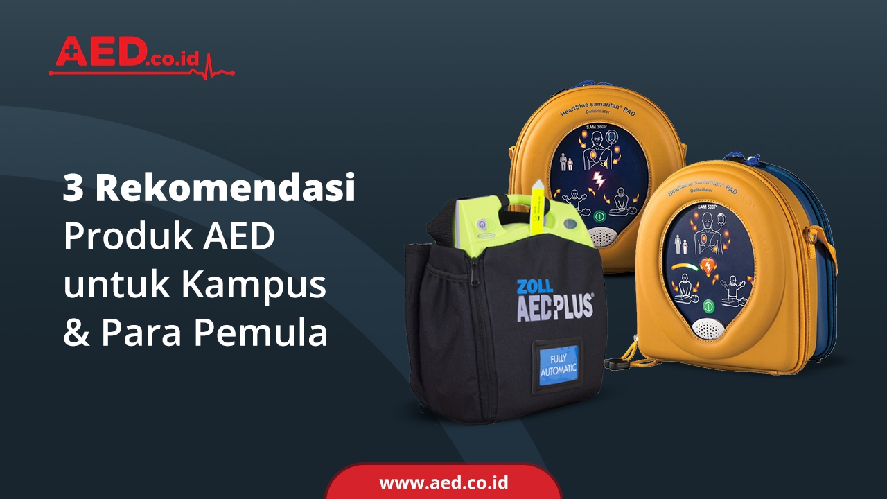 3 Rekomendasi Produk AED untuk Kampus dan Para Pemula - AED Indonesia