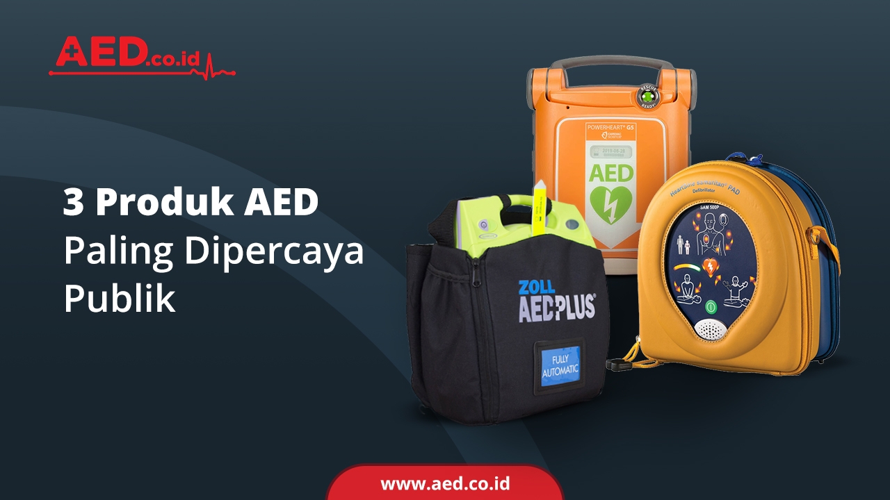 3 Produk AED Paling Dipercaya Publik - AED Indonesia