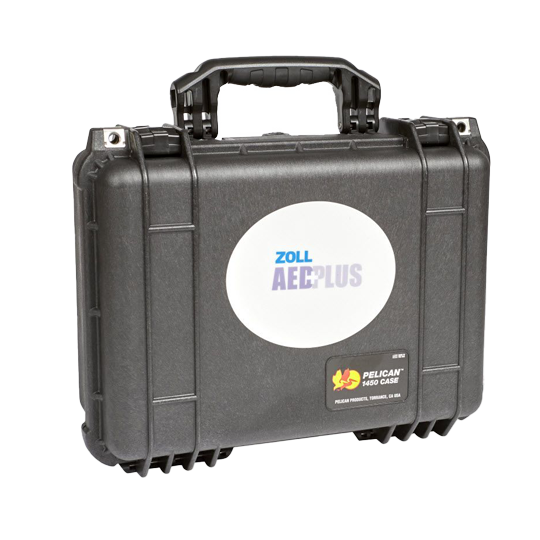 Small Rigid Plastic Carry Case / Pelican Case - AED Indonesia